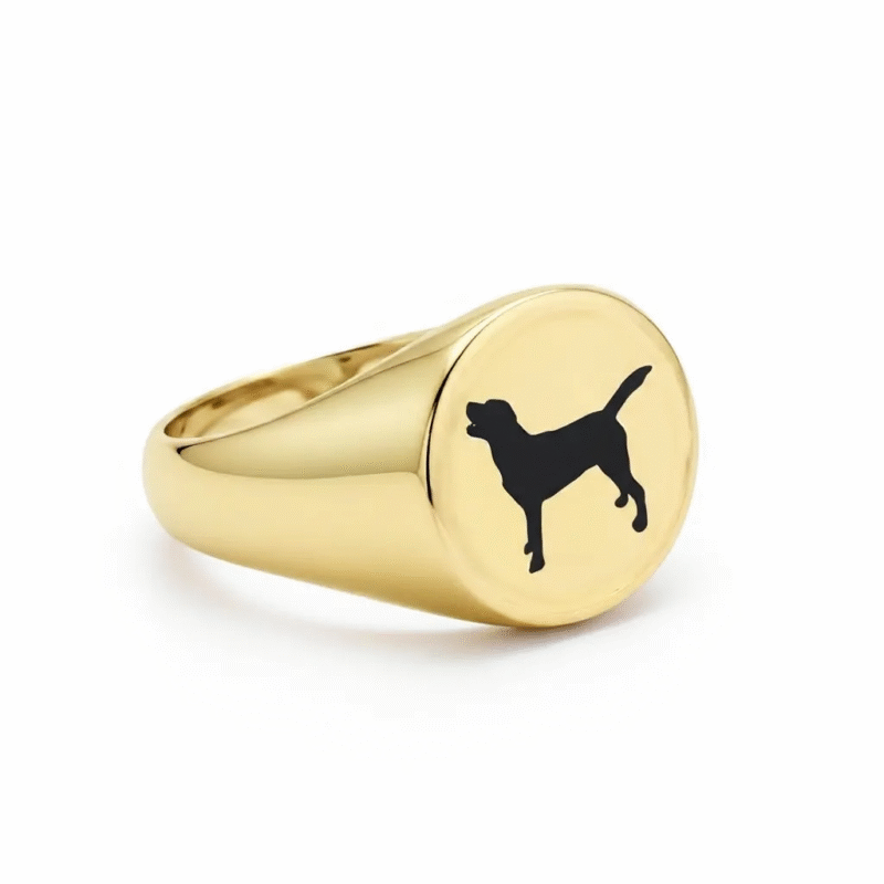 Dog Coco Ring - Memorial Ashes Jewellery - UNEIK JEWELLERY